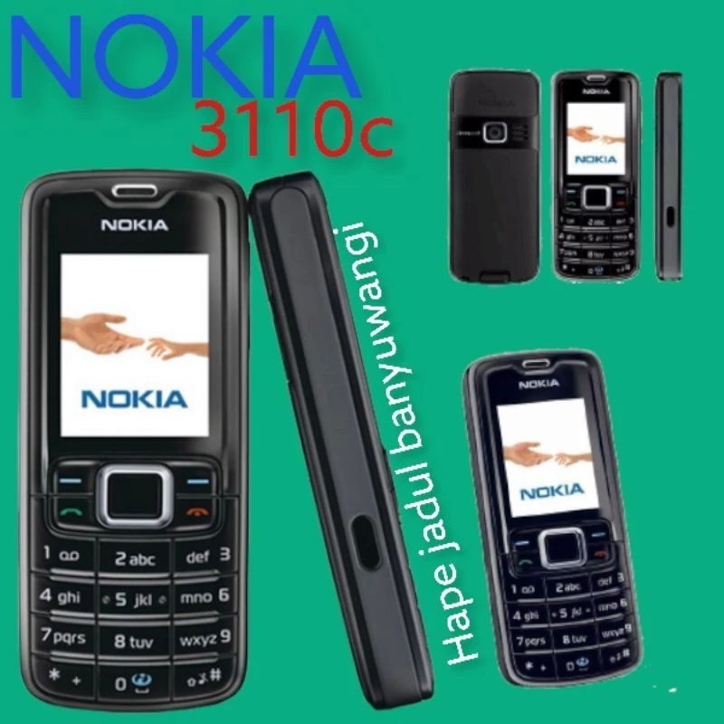 Jual Nokia 3110c original bonus charger bonus Bubble wrap packing | Shopee Indonesia