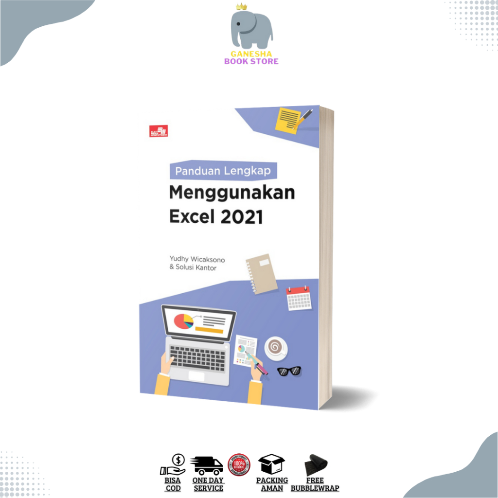 Jual Buku Komputer : Panduan Lengkap Menggunakan Excel 2021 by YUDHY WICAKSONO & SOLUSI KANTOR ...