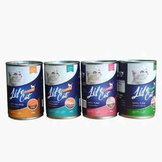 Jual Life Cat Kaleng 400gr Makanan Kucing Basah / Pakan Kucing Cat Wet ...