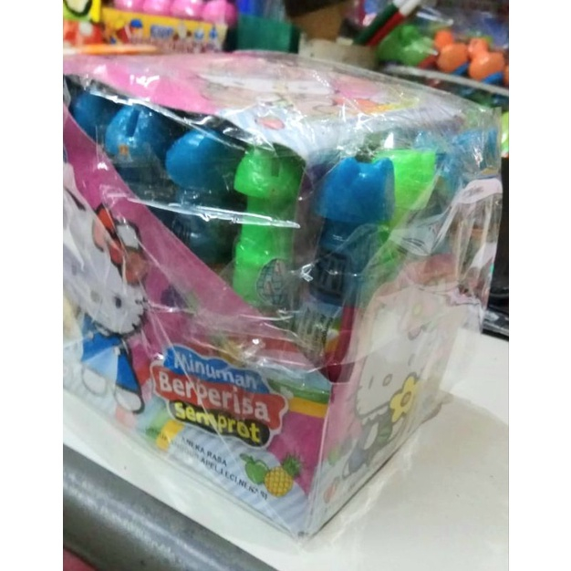 Jual Sirup Cemilan Snack Hello Kitty Kucing Buah Mainan Anak Murah (isi ...