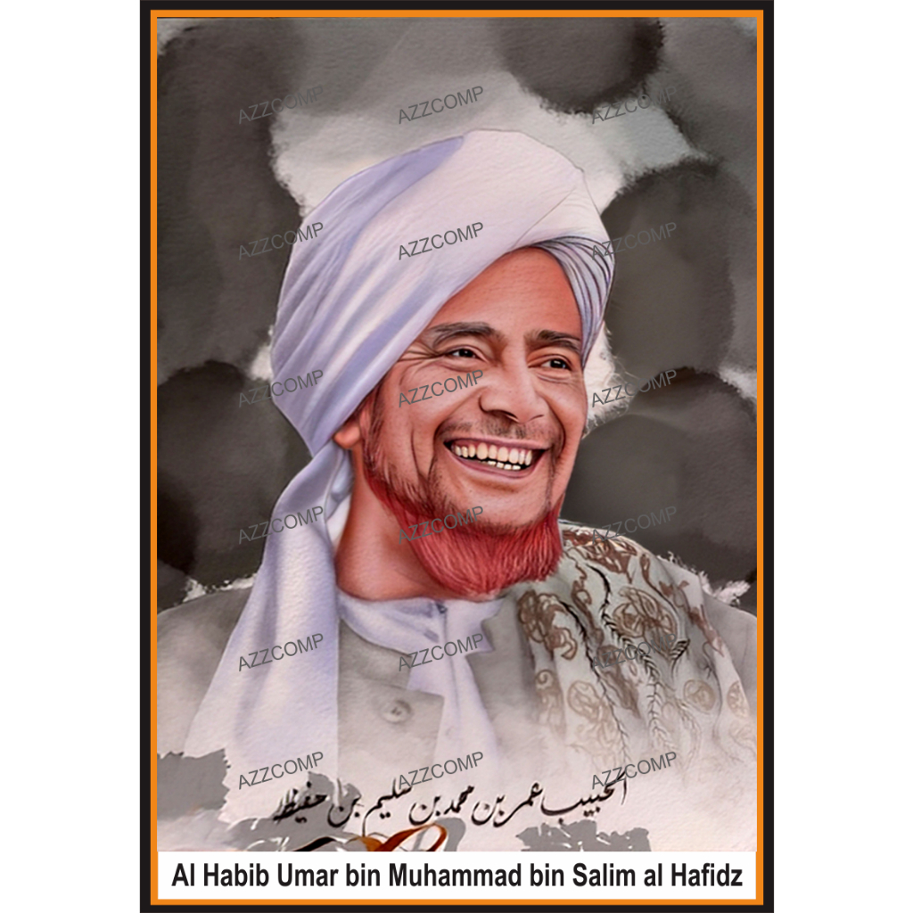 Jual 367 Lukisan Cetak Habib Umar Plus Bingkai 65 x 45 cm | Shopee ...