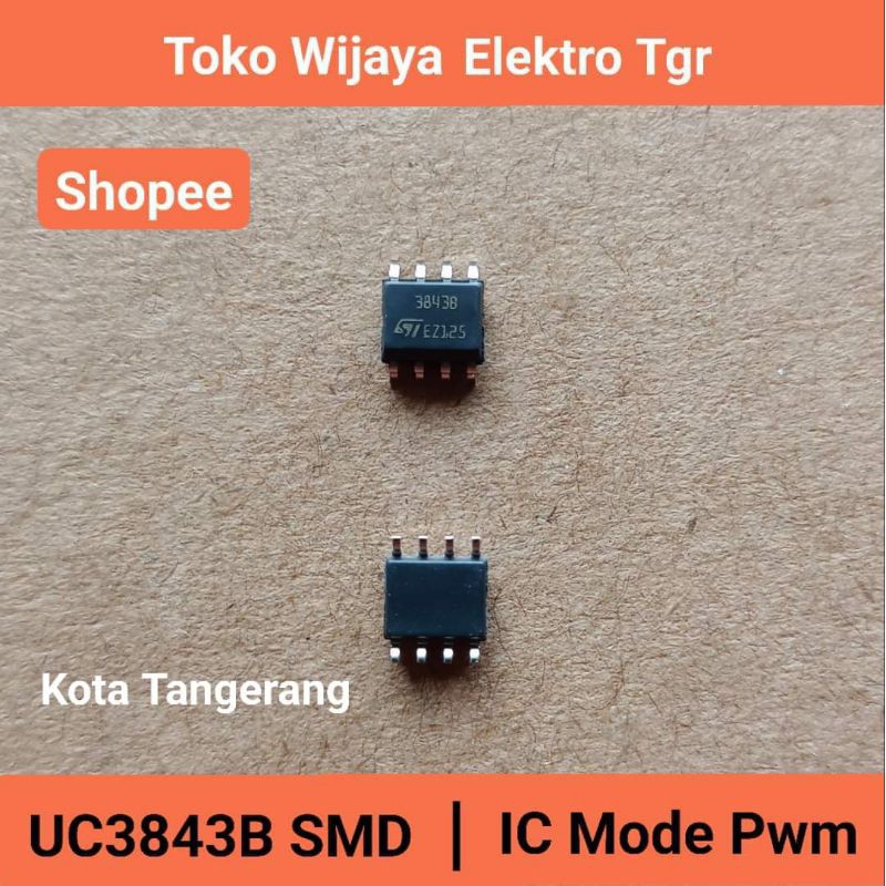 Jual Mesin Las Sparepart | UC3843B IC Smd 8 Pin | Shopee Indonesia