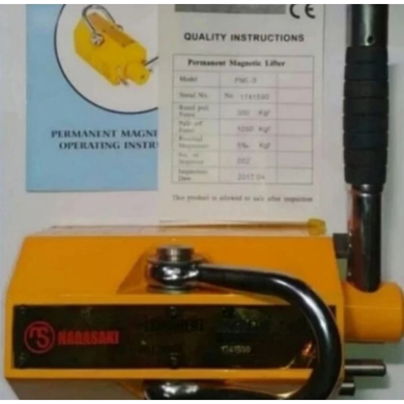 Jual Permanent Magnetic lifters 100kg Nagasaki alat angkat magnet ...