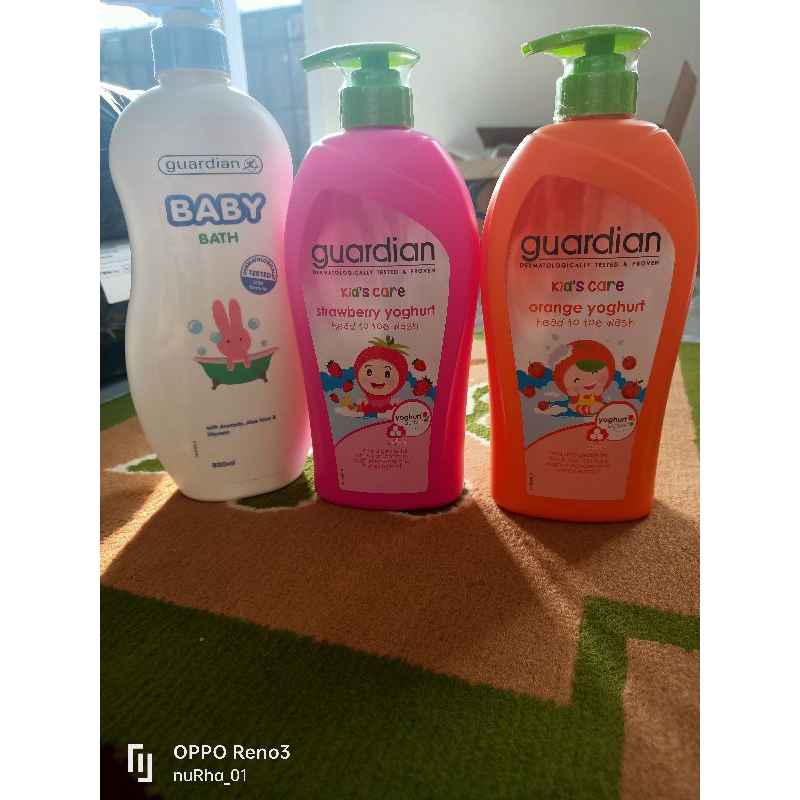 Jual Sabun Mandi Cair khusus Bayi Guardian 800ml, Guardian baby bath ...