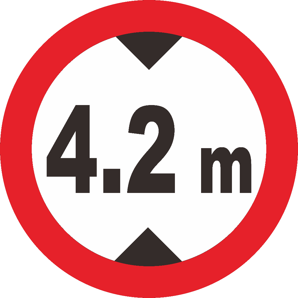 Jual Rambu Batas Ketinggian Diameter 60cm, Diameter 45cm plat ACP 3 mm ...