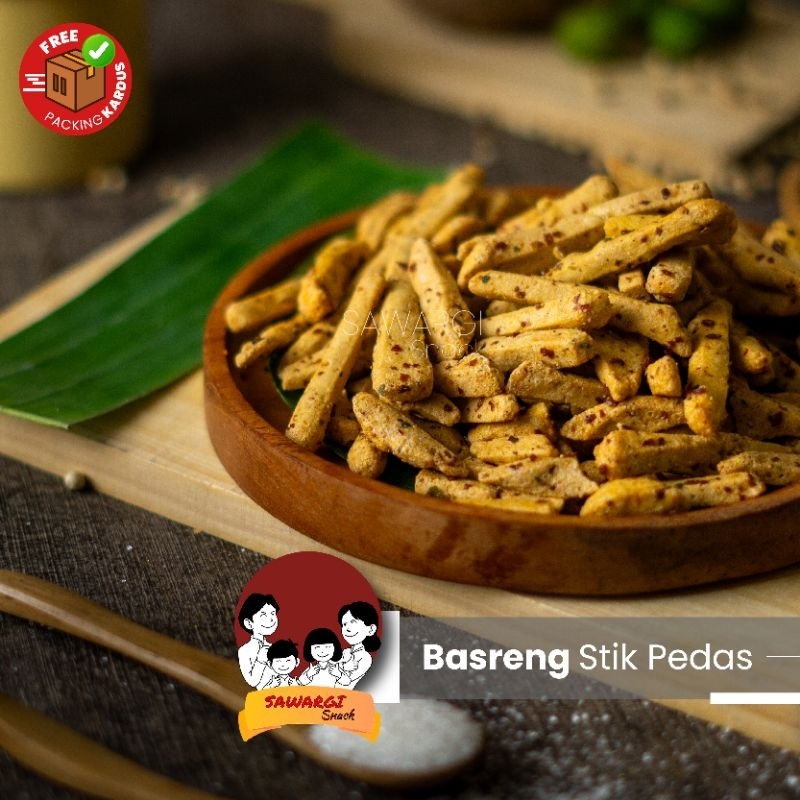 Jual SAWARGI Snack - Basreng Stik 1 Kg | Shopee Indonesia