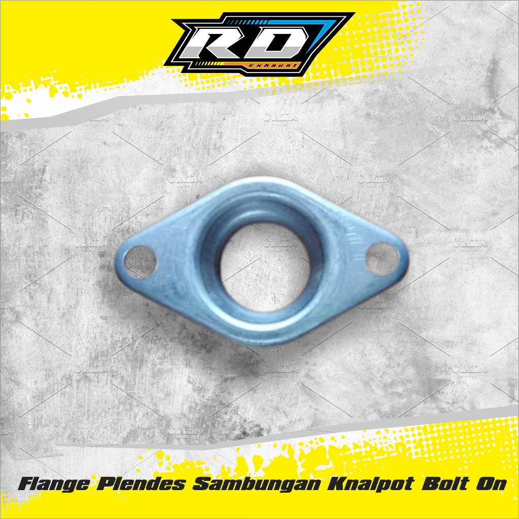 Jual Flange Plendes Sambungan Knalpot Bolt On | Shopee Indonesia