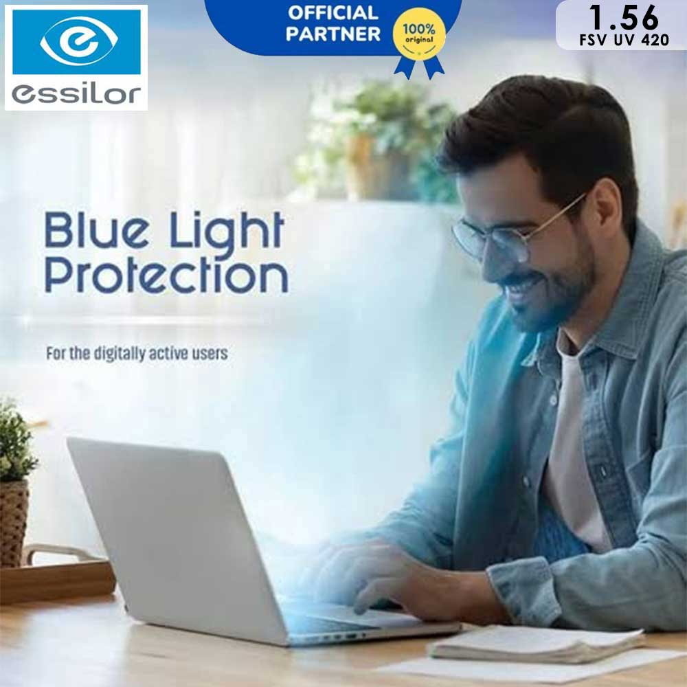 Jual Seeouo Lensa Elements Essilor Minus Plus Cylinder Blue Light UV ...