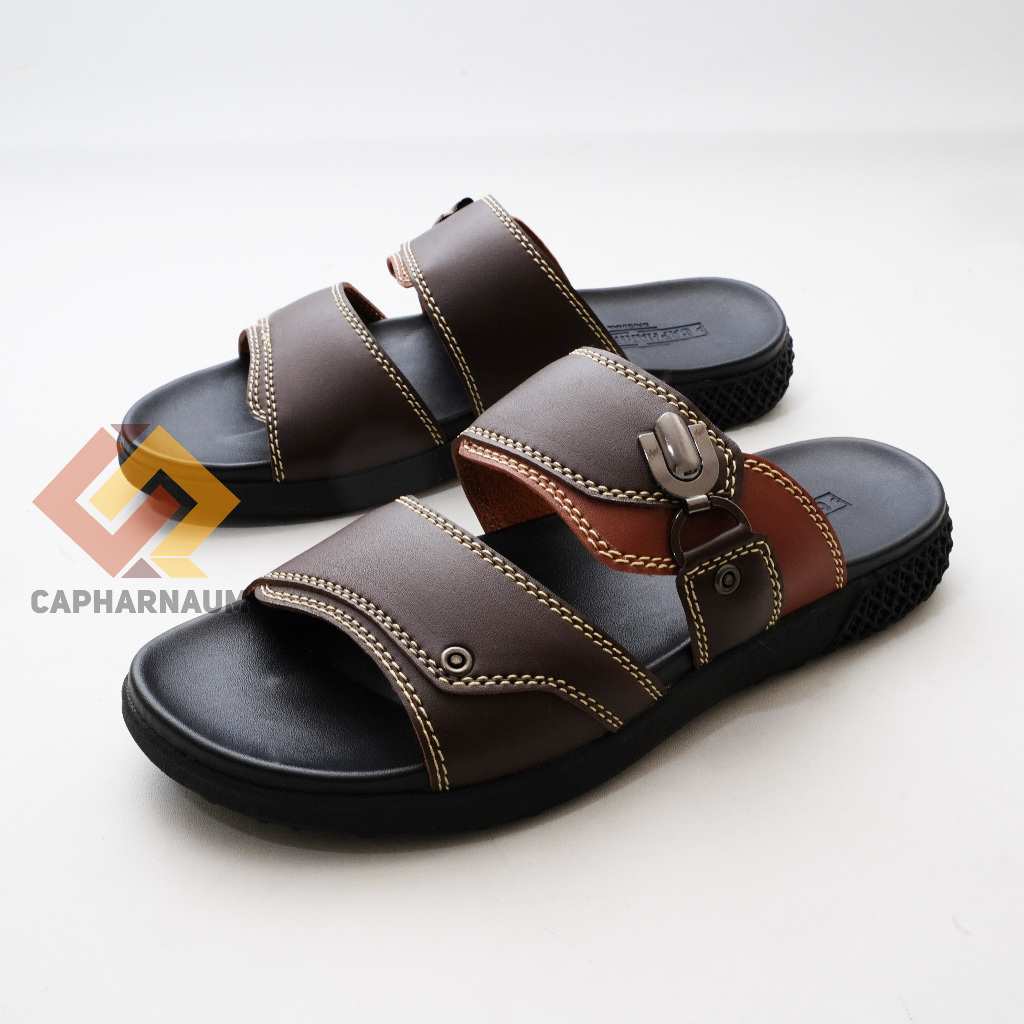 Jual CAPHARNAUM [DST 202] Sandal Selop Pria Kasual Sendal Japit Cowok ...