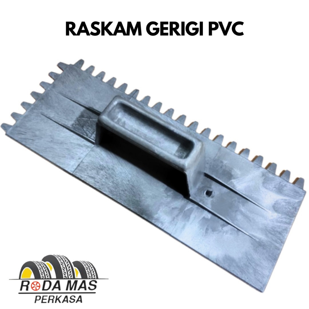Jual LASKAM GERIGI PVC PLASTER TROWEL / ROSKAM / RASKAM LASKAM PVC ...
