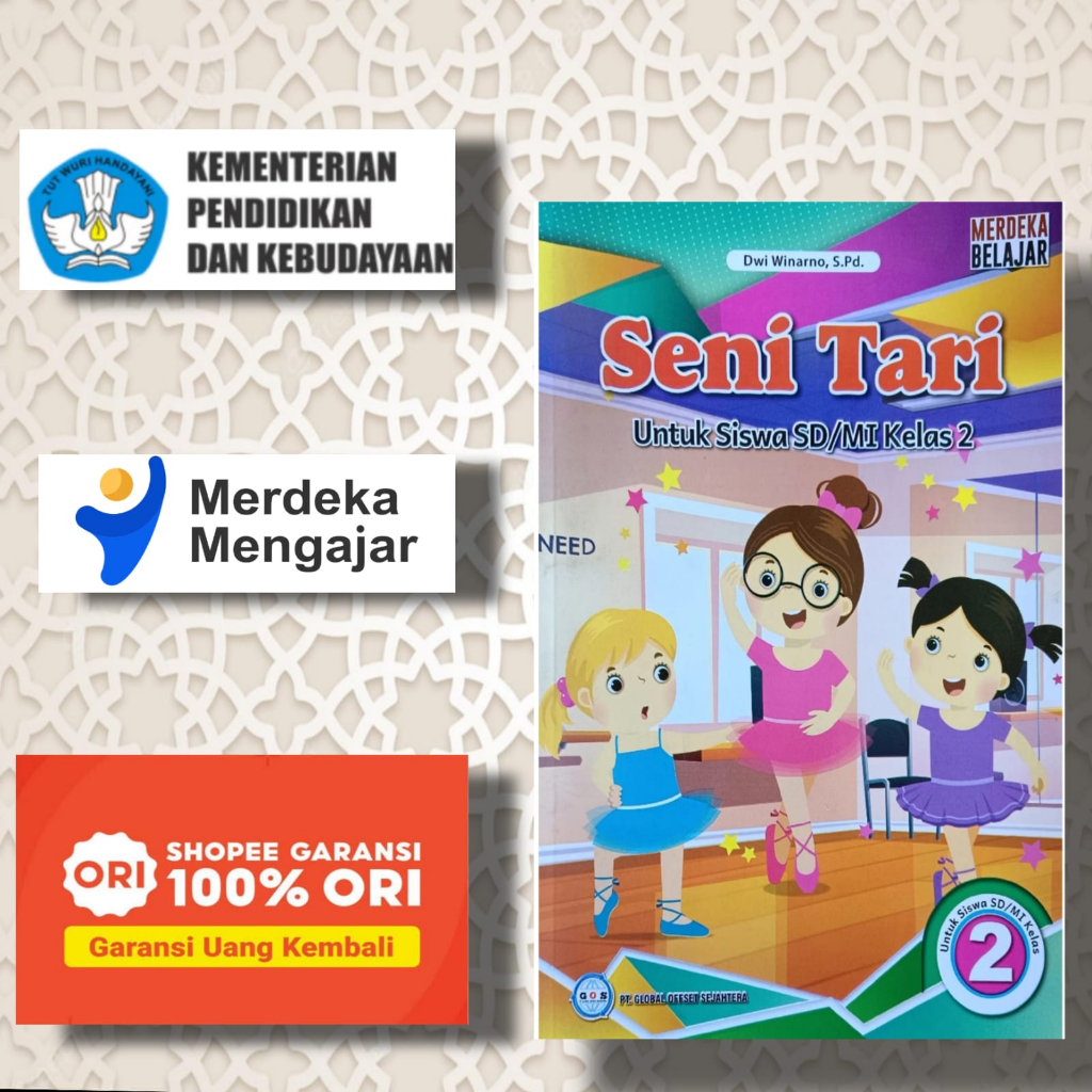 Jual Buku Siswa Seni Tari kelas 4 SD / MI Kurikulum Merdeka - PT Global Offset Sejahtera (GOS ...