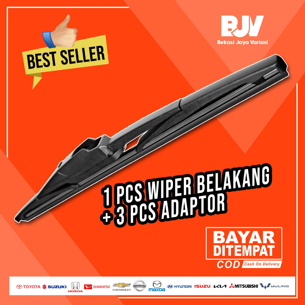 Jual Wiper Belakang Mobil Universal Semua Mobil - Back Rear Car Wiper ...