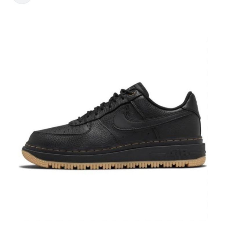 Jual NIKE AIR FORCE 1 LUXE BLACK GUM ORIGINAL - SEPATU NIKE AIR FORCE 1 ...