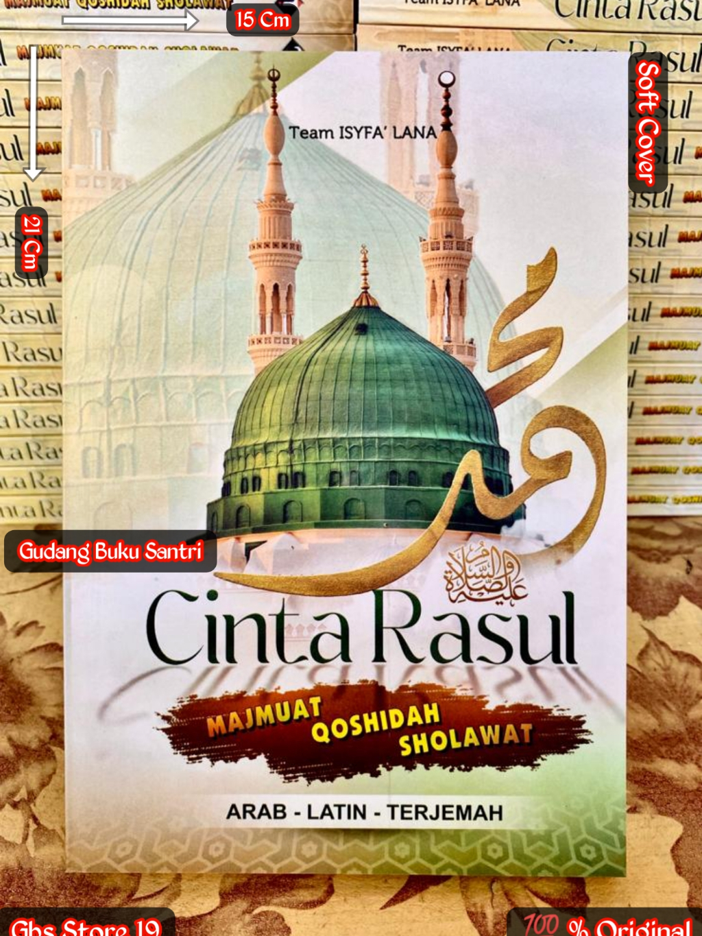 Jual Sholawat Cinta Rasul Rosul Majmuat Qosidah Sholawat Arab Latin ...