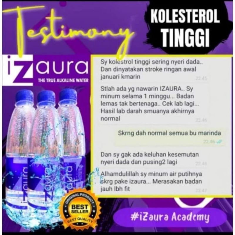 Jual Izaura alkali 1 dus isi 12 botol | Shopee Indonesia