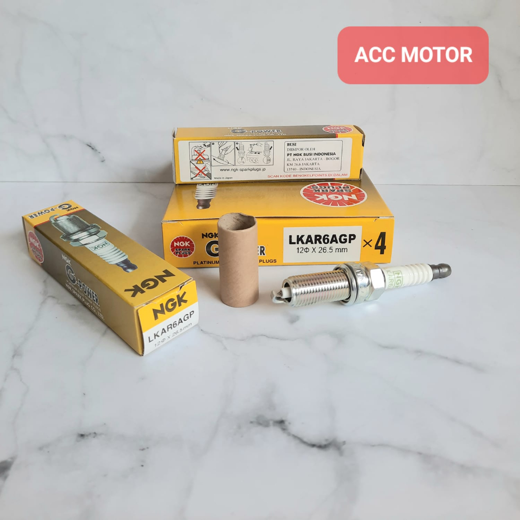 Jual Busi Calya Sigra Agya Ayla 1200cc 1.2cc Dual vvti LKAR6AGP NGK ...