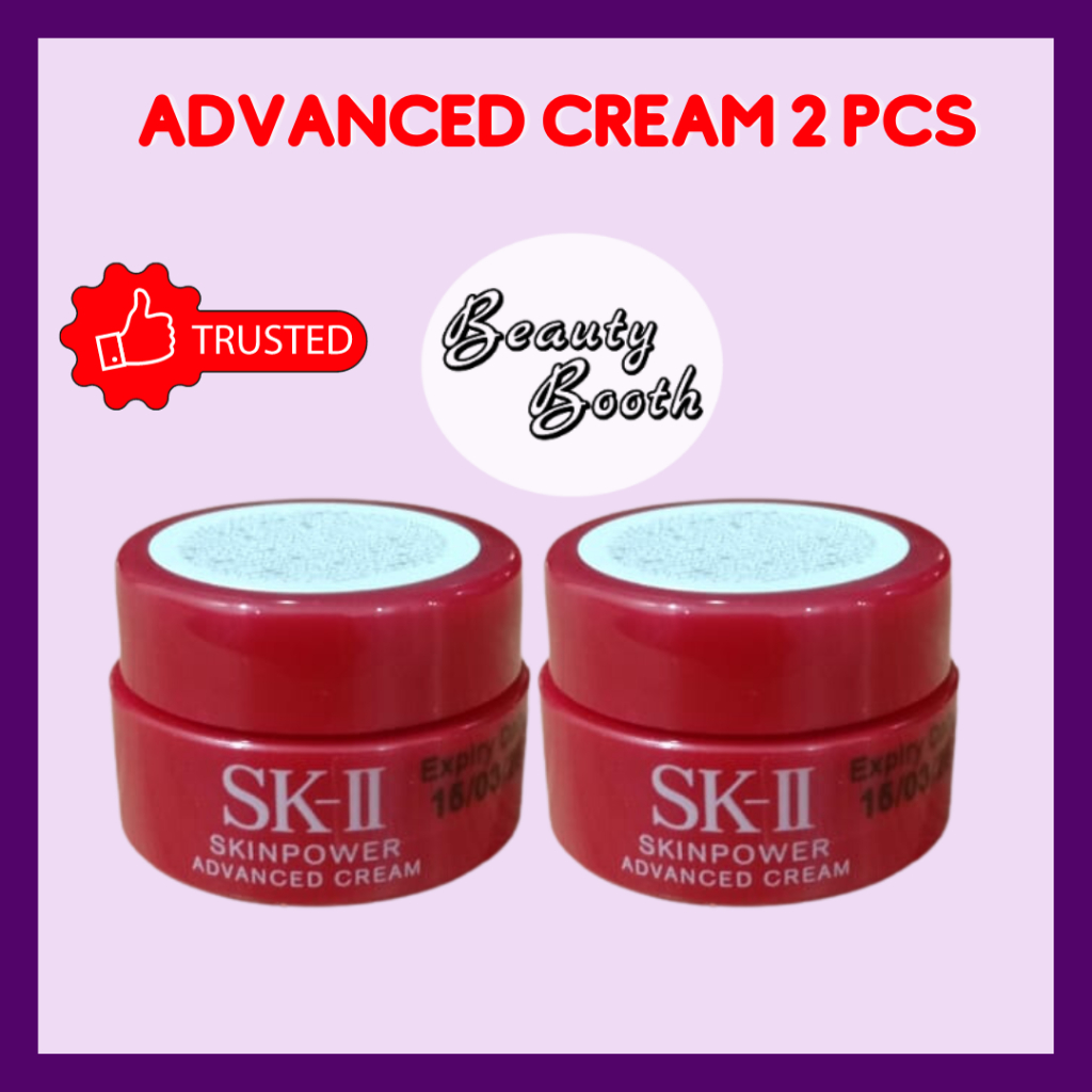 Jual SK-II SK2 SKII SKIN POWER Advanced Cream 2.5gr isi 2pcs SKINPOWER ...