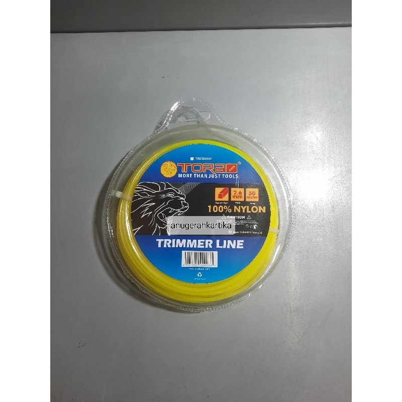 Jual Trimmer Line Tora Senar Potong Rumput Kuning Oranye | Shopee Indonesia