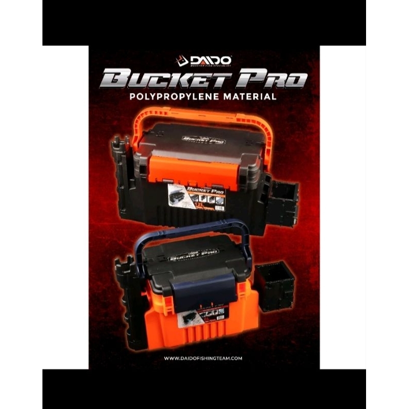 Jual Box Pancing Daido Bucket Pro M12L S6L | Shopee Indonesia