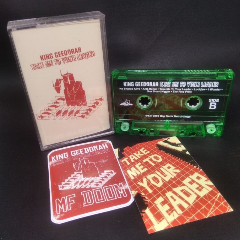 Jual Kaset Pita MF Doom King Geedorah Take Me To Your Leader Bootleg ...