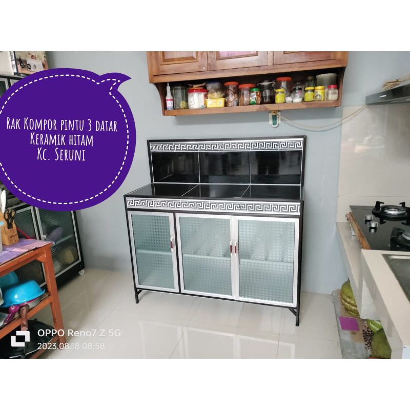 Jual MEJA / RAK KOMPOR PINTU 3 DATAR (HANYA KOTA SEMARANG DAN ...