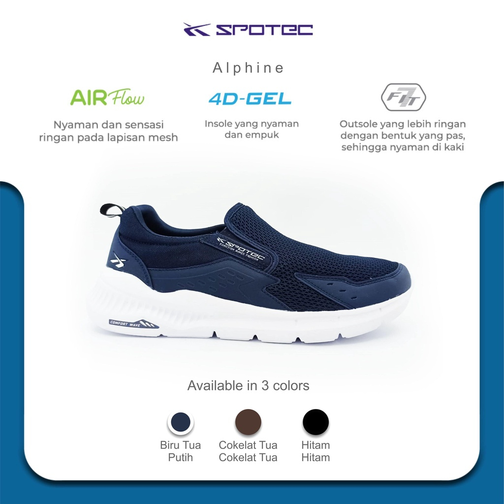 Jual SPOTEC Sepatu WALKING Artikel ALPINE | Spotec Original | Shopee ...