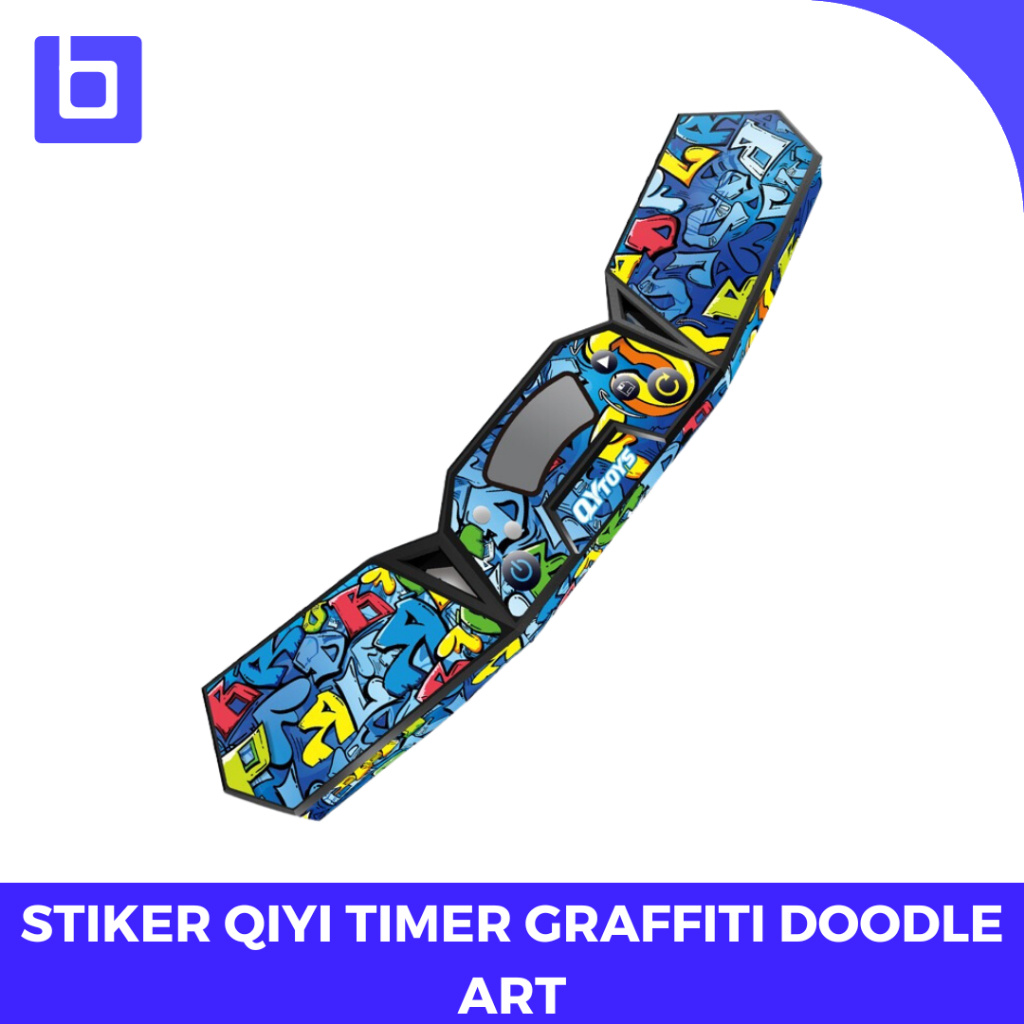 Jual STICKER QIYI TIMER GRAFFITI DOODLE ART/ACCESORIES TIMER | Shopee ...