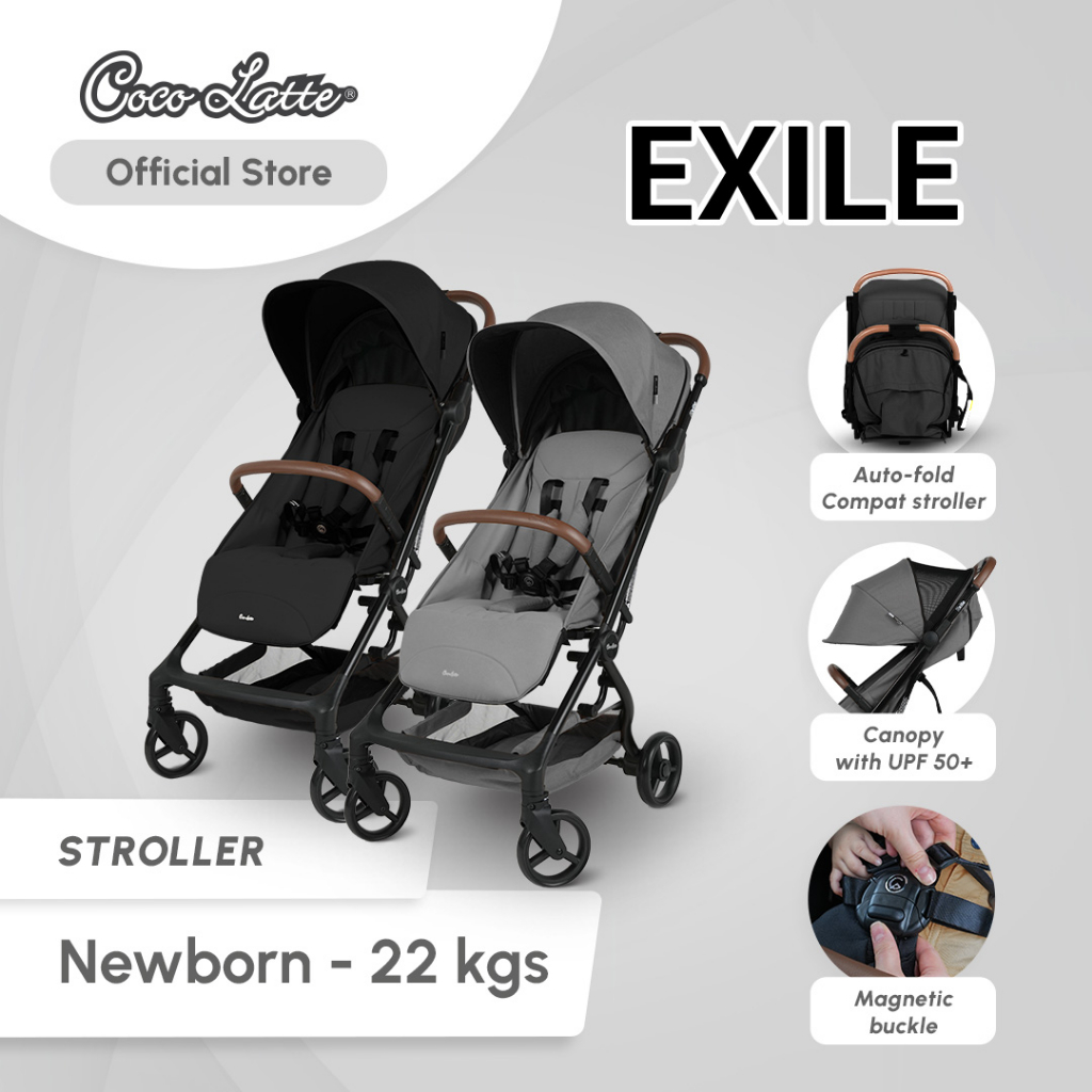 Jual COCOLATTE Exile Autofold Compact Stroller | Shopee Indonesia