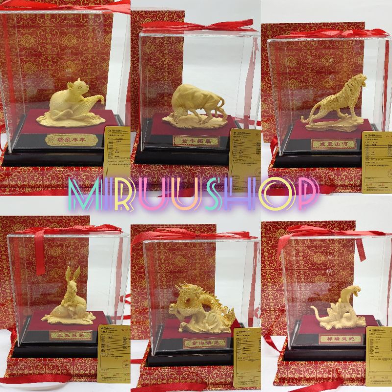 Jual Patung Shio Tikus Kerbau Macan Kelinci Naga Ular Kuda Kambing ...
