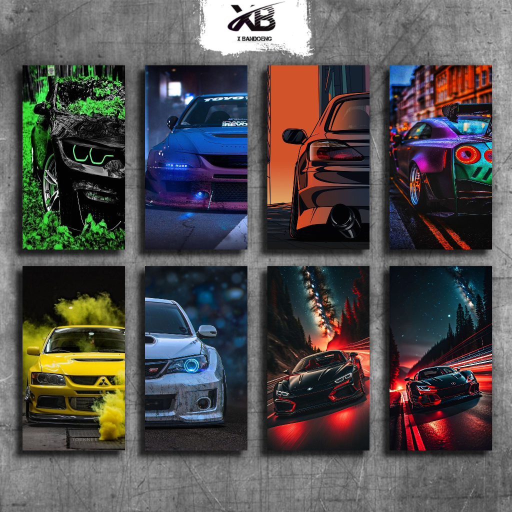 Jual XB Hiasan Dinding CAR MOBIL Poster Kayu mdf Motivasi CAR KEREN ...