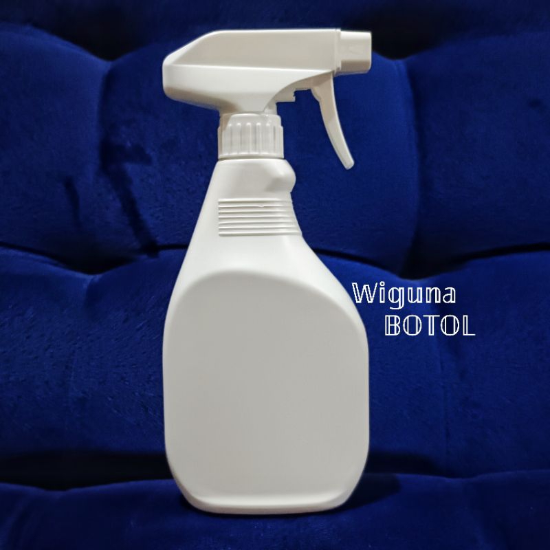 Jual Botol Spray 500ml HDPE Putih / Botol Triger Kispray 500ml Putih | Shopee Indonesia