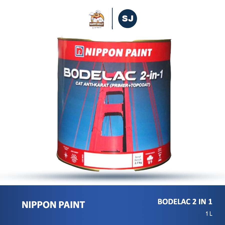 Jual NIPPON BODELAC 1 KG / CAT NIPPON BODELAC ANTI KARAT 1 KG 2 IN 1 ...