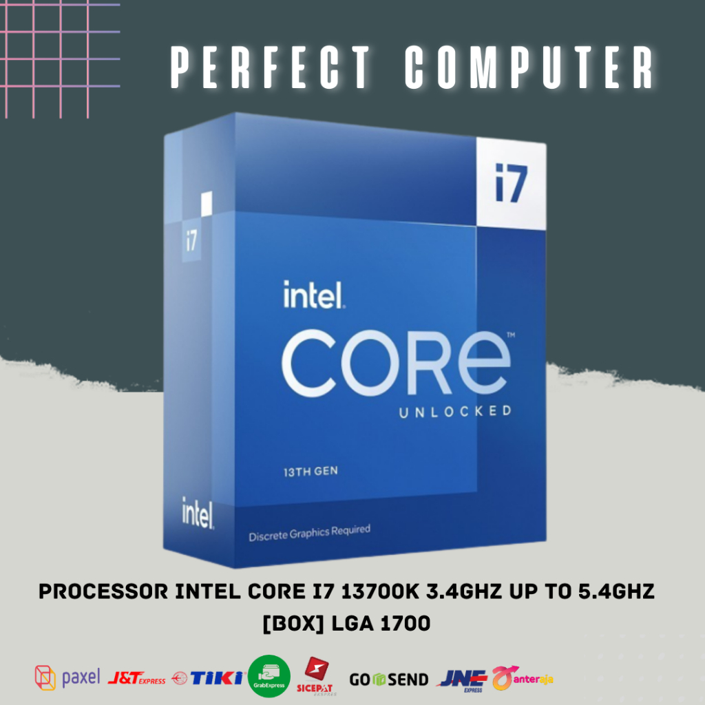 Jual Processor Intel Core i7 13700K 3.4GHz Up To 5.4GHz [Box] LGA 1700 ...