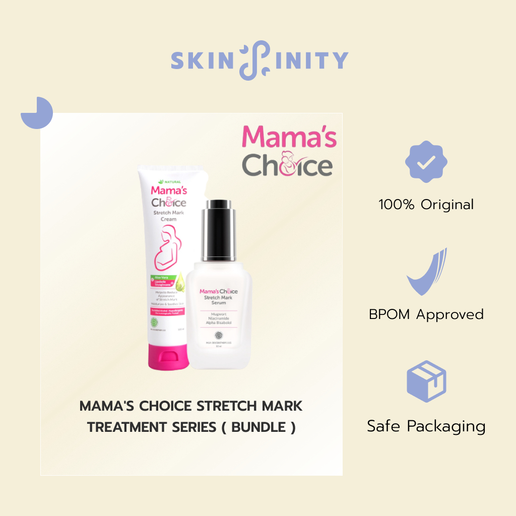 Jual Mama's Choice Stretch Mark Treatment Series (Stretch Mark Cream ...