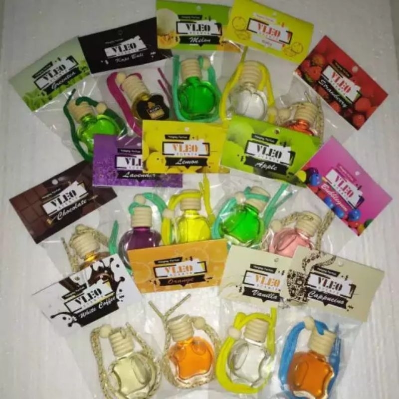 Jual PARFUM MOBIL DAN RUANGAN VLEO SCENTS 10ml | Shopee Indonesia