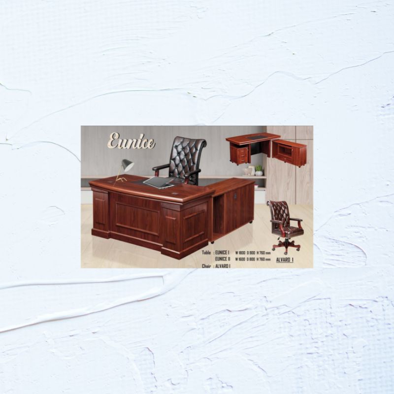 Jual MEJA KANTOR DIREKTUR INDACHI EUNICE EXECUTIVE WOODEN MEJA KERJA ...