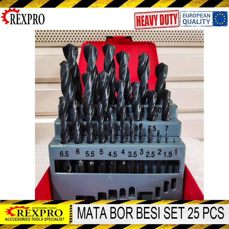 Jual MATA BOR SET 25PCS BY REXPRO EUROPE QUALITY MATA BOR BESI KAYU ...