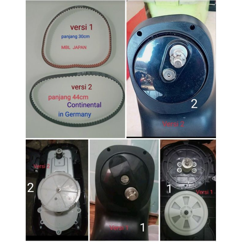 Jual Timing belt Mixer turbo EHM 9595, ukuran belt 30cm dan 44cm ...