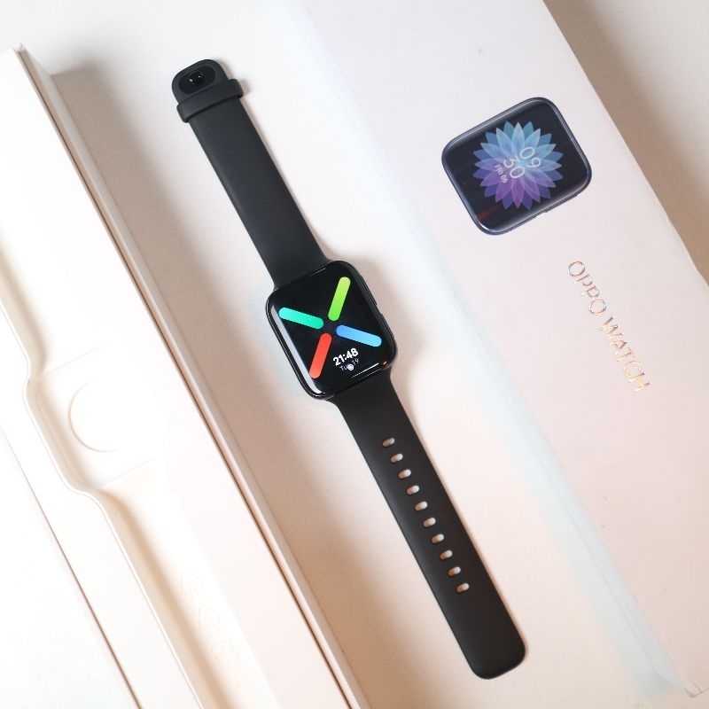 Jual Smartwatch Oppo Watch 46mm Fullset | Shopee Indonesia