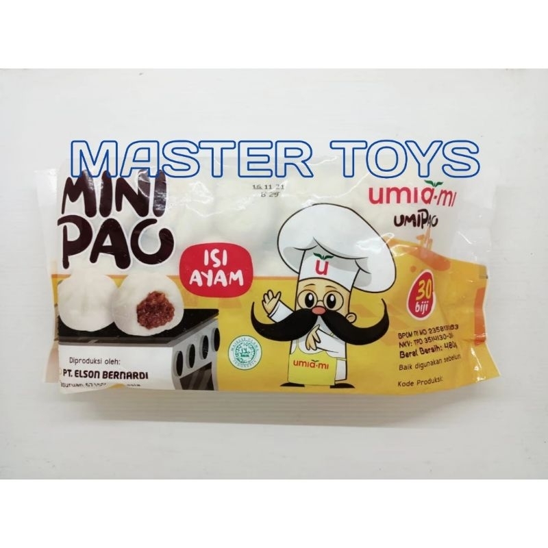 Jual Umiami Minipao Isi Ayam Isi 30 Bakpao Mini Ayam Cemilan Beku ...