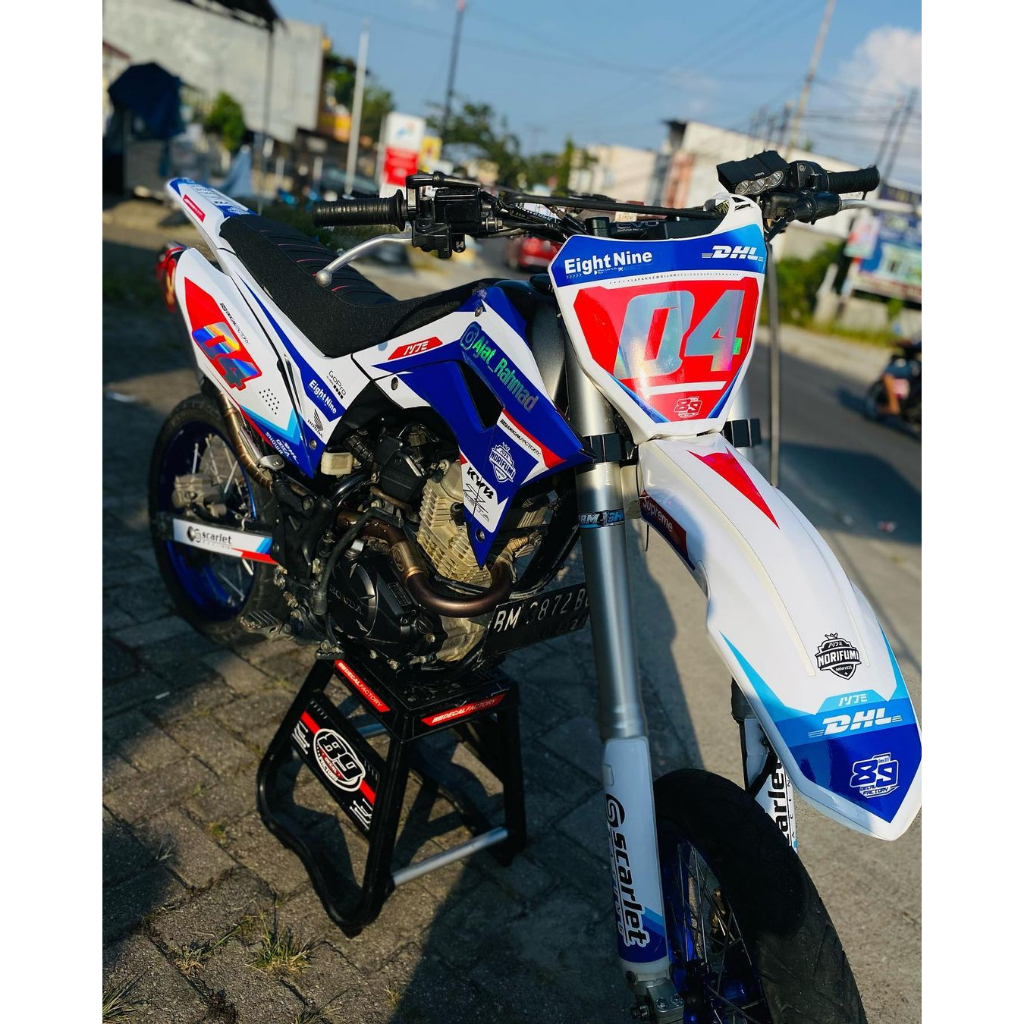 Jual Decal/Stiker/CRF 150L/ WR155/Gordon/ D'Tracker /CRF /KLX BF full ...