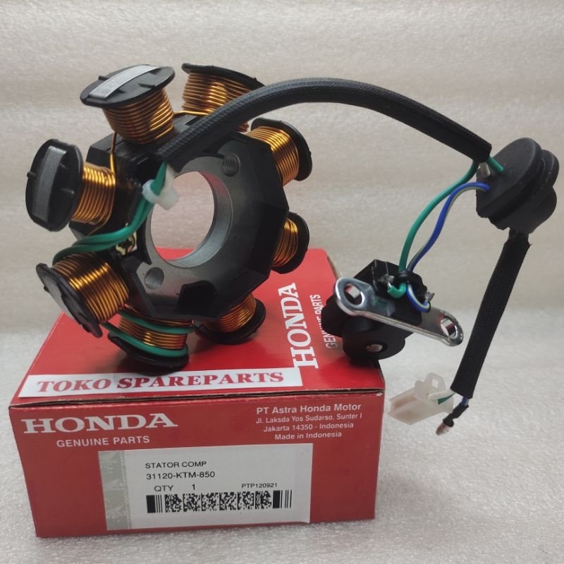 Jual 31120-KTM-850 STATOR COMP Spool Assy komplit Supra X 125 Karisma | Shopee Indonesia