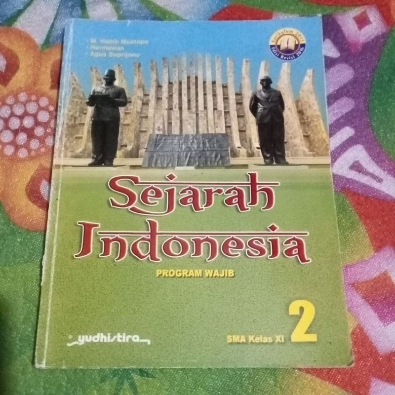 Jual BUKU ORI SEJARAH INDONESIA PROGRAM WAJIB KELAS 2 SMA PENERBIT YUDHISTIRA | Shopee Indonesia