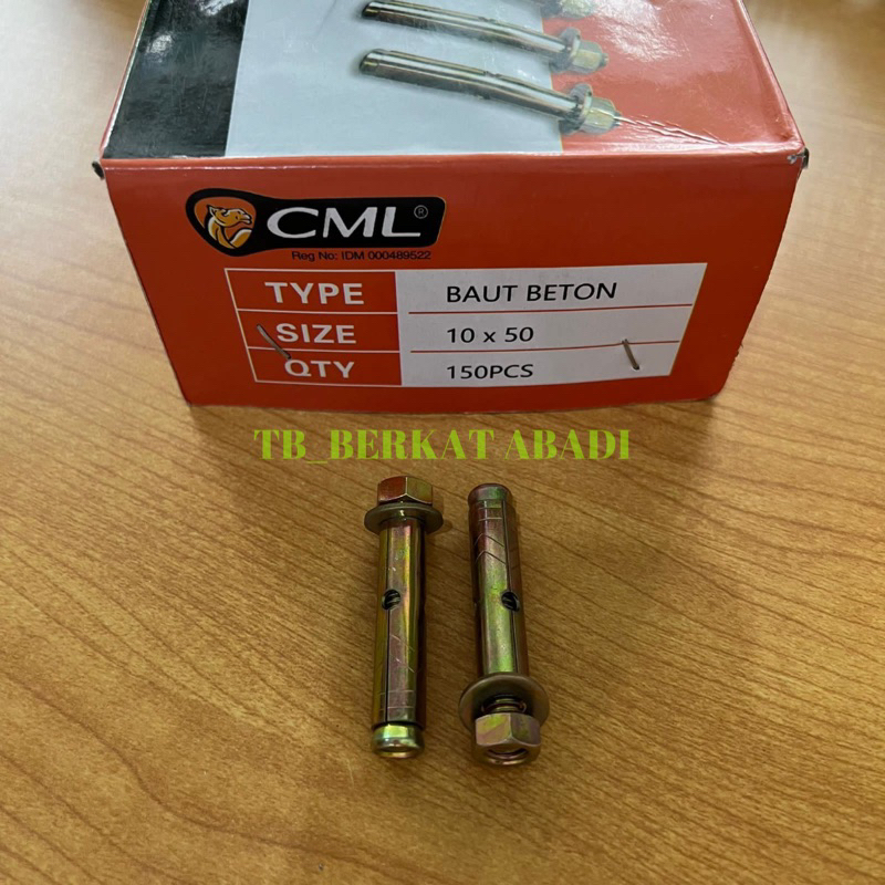 Jual Baut Dynabolt Camel M10 x 50 / Dinabolt Tembok Beton Camel 10 X 50 ...