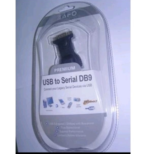 Jual Kabel Converter USB to RS232 Serial DB9 BAFO Original / USB To ... Jual Kabel Converter USB to RS232 Serial DB9 BAFO Original / USB To ...