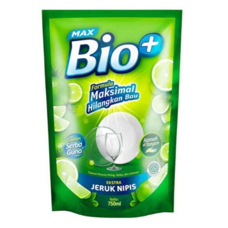 Jual max bio pencuci piring 650ml berhadiah | Shopee Indonesia