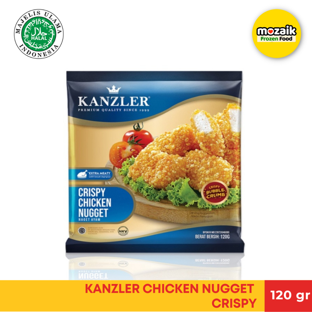 Jual Nugget Kanzler Crispy Chicken Nugget 120 gr-Nuget/Naget/Ayam ...