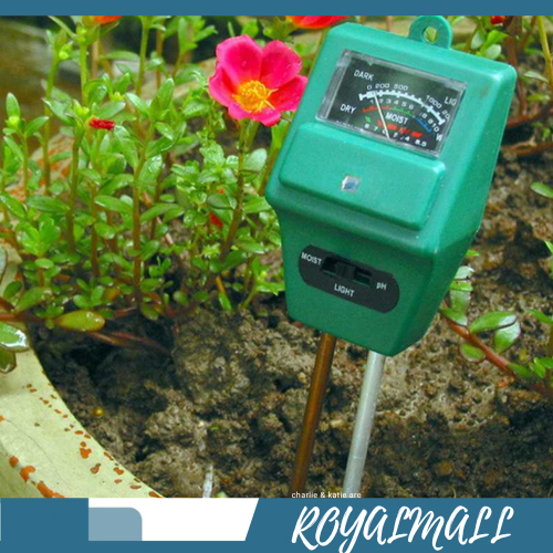 Jual Alat Pengukur Kelembapan Tanah Soil Moist PH Detector Analyzer ...