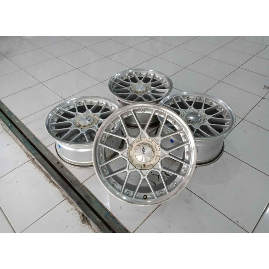Jual velg mobil bekas hsr formula ring 17 lebar 7,5/8,5 pcd 4x100/114 et30 | Shopee Indonesia