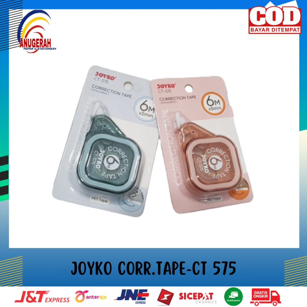 Jual CORR TAPE JOYKO CT - 575 (PCS) | Shopee Indonesia